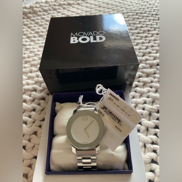 Movado | Accessories | Movado Bold Glitter Womens Watch | Poshmark